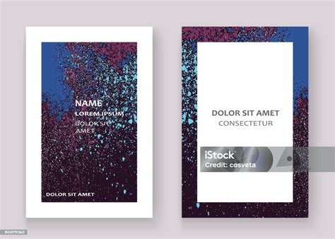 네온 화려한 폭발 페인트 튄 예술 커버 디자인 장식 밝은 텍스처 스플래시 스프레이 파란 백색 배경에 트렌디한 서식 파일 벡터 커버 보고서 카탈로그 브로셔 전단지 포스터 배너