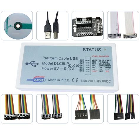 Кабель платформы Xilinx Usb Fpga Cpld Jtag Spi Загрузка отладчика