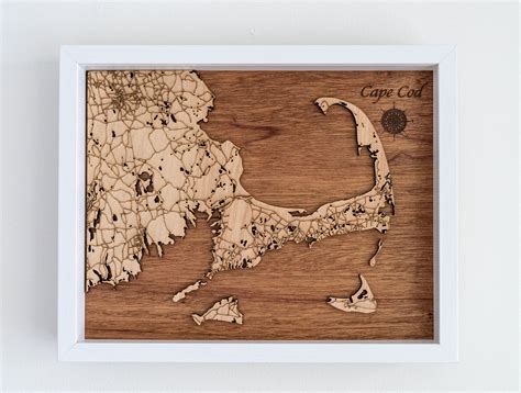 Custom Map Wall Art Laser Cut Map Etsy