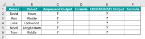 Combine Cells In Excel How To Combine Text Strings Numbers