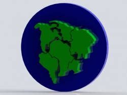 Pangea Puzzle D Models Page STLFinder
