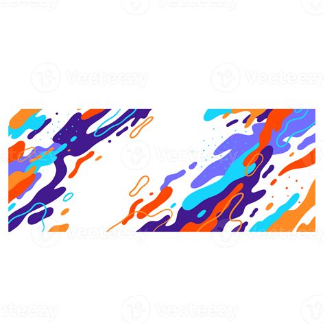 Colorful Abstract Fluid Frame For Poster And Banner Design Fun And Trendy Design In Liquid
