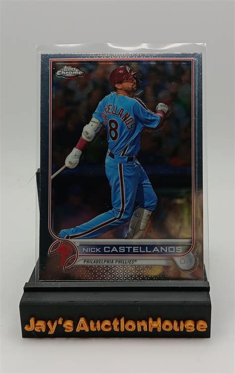 2022 Topps Chrome Update Series Nick Castellanos Usc67 Sports Card
