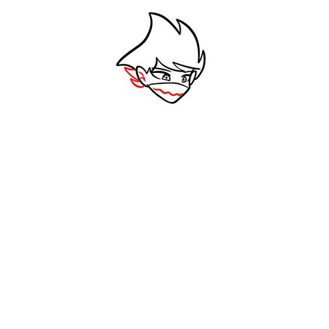 How To Draw EX Bosip From FNF Vs Bob And Bosip SketchOk