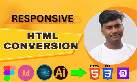 Convert Figma To Html Xd To Html Psd To Html Responsive Bootstrap 5