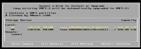 Cloudarena How To Install Next Generation Esxi 7 0 Version