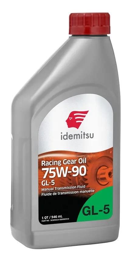 Líquido de Transmisión Manual Idemitsu Racing Gear Oil 75W90 946 ML ...
