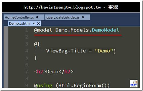 Mrkt 的程式學習筆記 Aspnet Mvc 下拉選單的日期選擇器 Part2