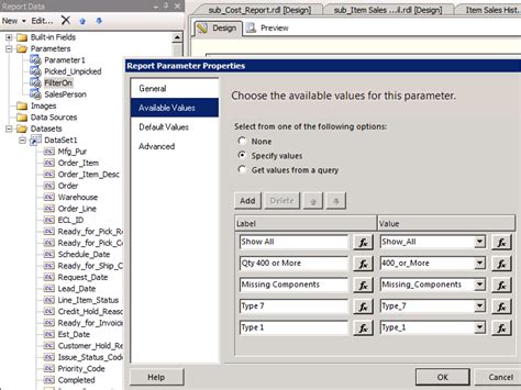 Parameter Dynamic Dataset Filter Partially Works Databases Spiceworks Community