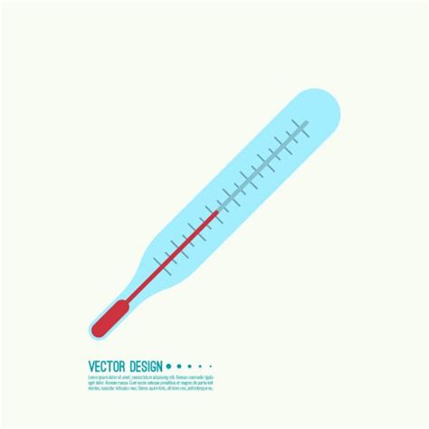 Medical Thermometer Digital And Mercury Meter Vector Image