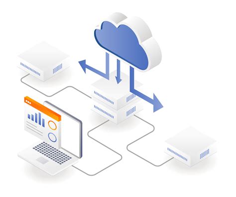 Cloud Server Data Analytics Platform 5005103 Vector Art At Vecteezy