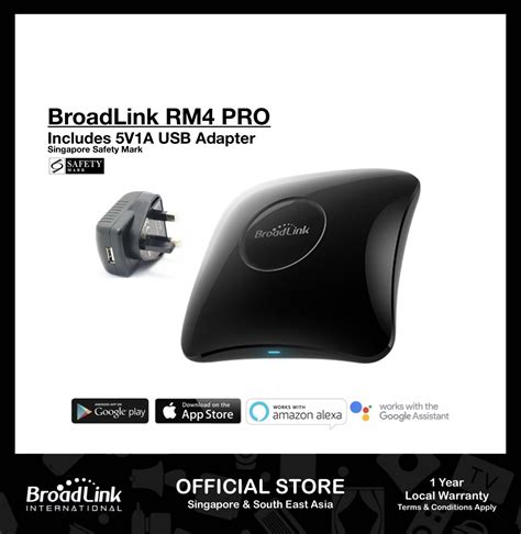 Broadlink Rm Pro Rm Pro Smart Remote Smart Home Automation Tv