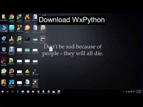 WxPython Tutorial 2 Download And Install WxPython YouTube