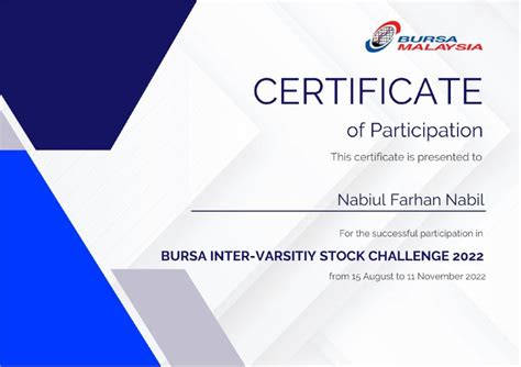 After An Exciting 3 Months Challenge Bursa Inter Varsity Stock Challenge Bisc 2022 Was