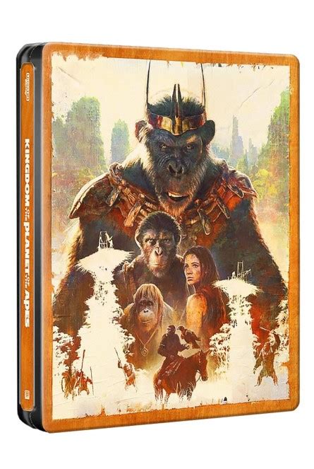 El Reino Del Planeta De Los Simios Steelbook 4k Uhdblu Ray 2024