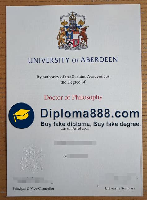How To Order A Fake University Of Aberdeen Degree Fast