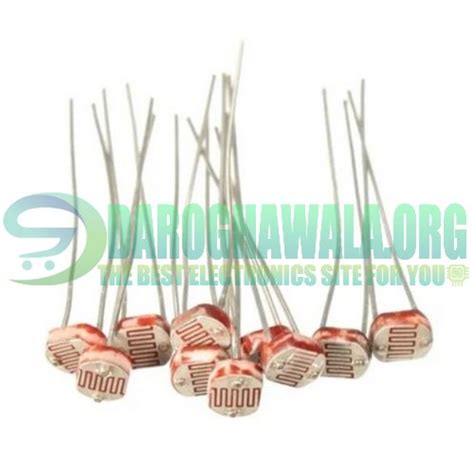 5mm Light Dependent Resistor Ldr Sensor In Pakistan