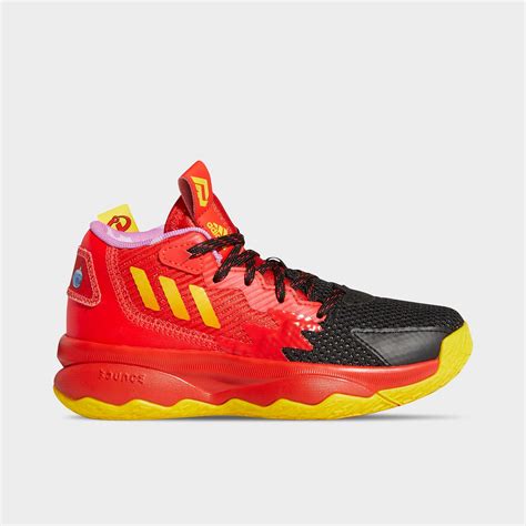 Баскетбольные кроссовки Adidas Dame 8 для маленьких детей, черный ...