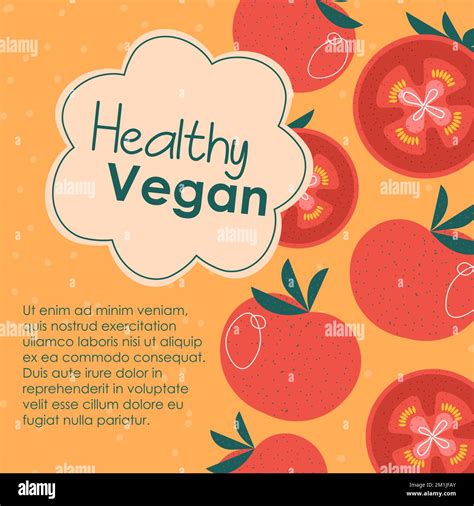 Healthy Vegan Meal Vegetable Based Nutrition Stock Vector Image And Art