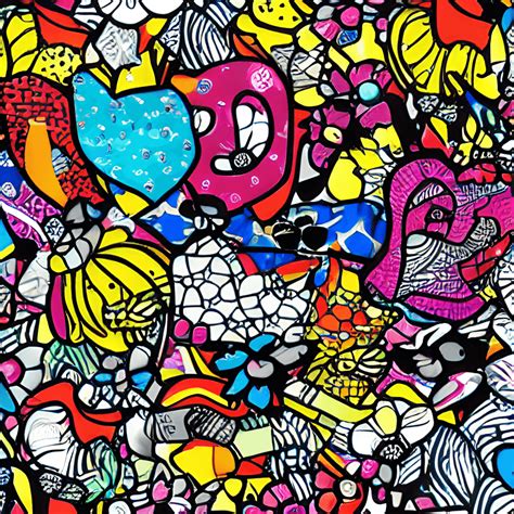 Create Image By Romero Britto Creative Fabrica