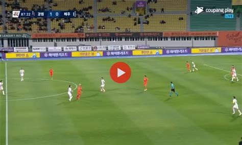 강원vs제주 강원 역습 웰링턴 아쉬웠던 마무리 국내축구 에펨코리아