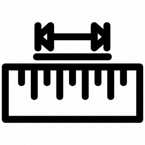 Measure Measurement Scale Ruler Length Size Icon Download On