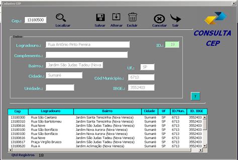 Consulta Cep Vba