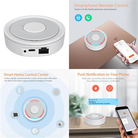 Xulhan Smart Advanced Zigbee Hub Gateway Wireless Remote Controller