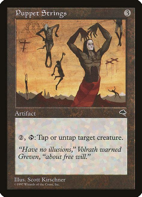 Puppet Strings Tempest Mtg Print