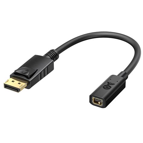 Amazon Com Cable Matters Bi Directional DisplayPort To Mini DisplayPort Adapter 6 Inches DP