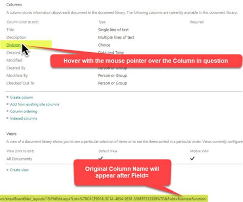 How To Find The Correct Crawled Property For Your Sharepoint Column