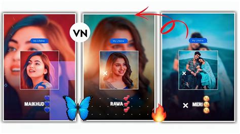 vn video editor instagram trending lens blur video editing vn app