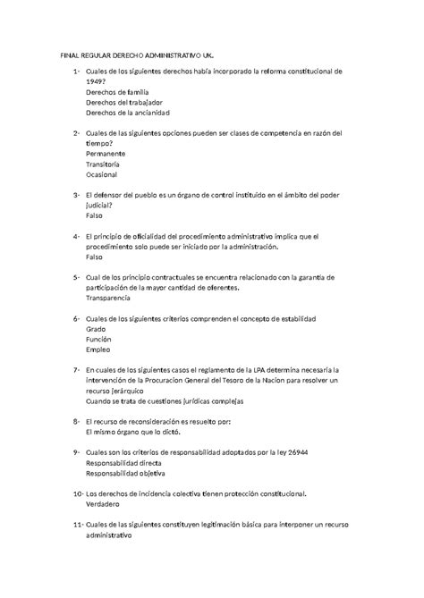 Final Regular Derecho Administrati Vo Uk Final Regular Derecho