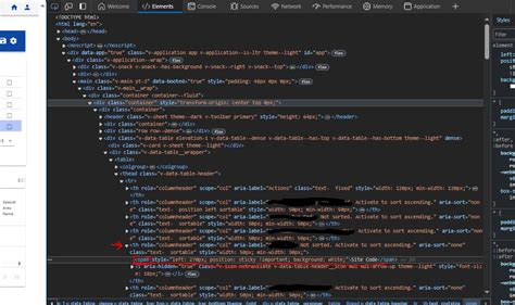 javascript adding a custom style to vuetify table header stack overflow