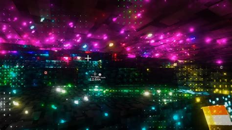 Minecraft Trippy Shader Glitch Rave Lights Youtube