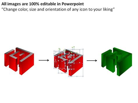 Labyrinth Rectangular Powerpoint Presentation Slides Presentation PowerPoint Diagrams PPT