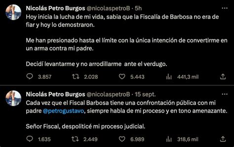 Nicolás Petro incumple acuerdo y será llevado a juicio Colombia Aristegui Noticias