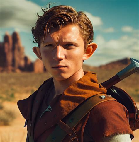 The Legend Of Zelda Así Se Vería Tom Holland Como Link En Una