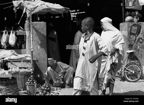 A Day At Market In Kano State Nigeria Showing How People Are Passing