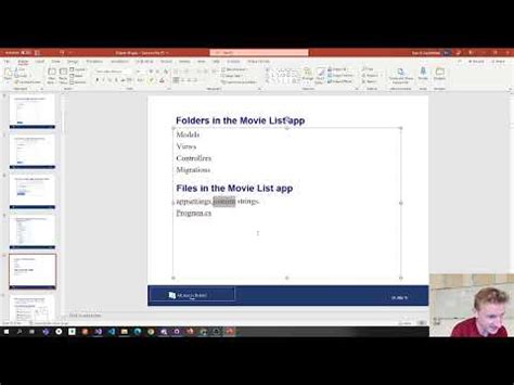 How To Use Code First Entity Framework Core In A NET MVC Core App YouTube