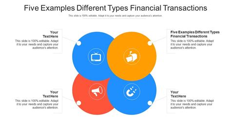 Five Examples Different Types Financial Transactions Ppt Powerpoint Presentation Model Cpb ...