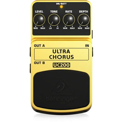BEHRINGER UC200 Педаль эффектов стерео хорус