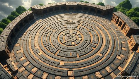 The Sacred Labyrinth Symbolism In Aztec Architecture Aztec Mythology