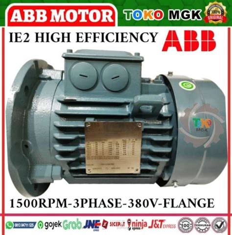 Jual Abb Ie2 M2bax100la4 22kw 3hp 4pole 3phase B5 Flange Electric