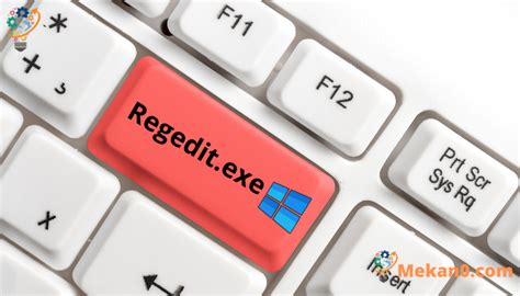 如何修复 Windows 中的Regedit exe 无法找到错误 Mekano Tech