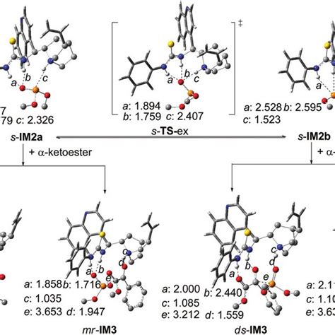 Optimized Structures Of Four Pre Transition State Complexes Download Scientific Diagram