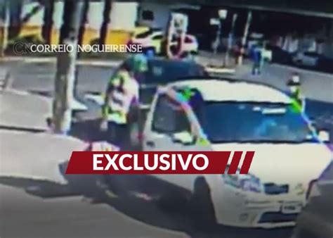 EXCLUSIVO Imagens Mostram Fuga De Criminosos Em Roubo A Joalheria Em