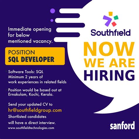 Southfield Technologies Private Limited On Linkedin Sqldeveloper Databasemanagement