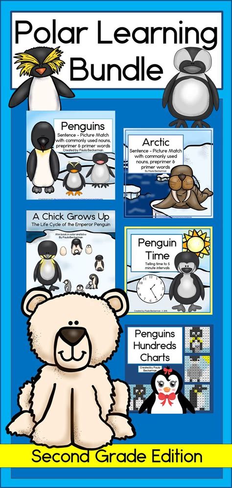 Math Science And Reading With Penguins Polar Bears And Arctic