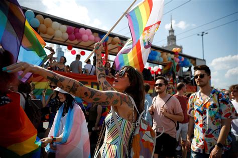 Thousands March For Lgbtq Equality In Polish Capital
